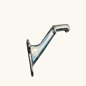 Other | Vtg Chrome Handrail Bracket Heavy Duty Stair Rail Wall Mount ...